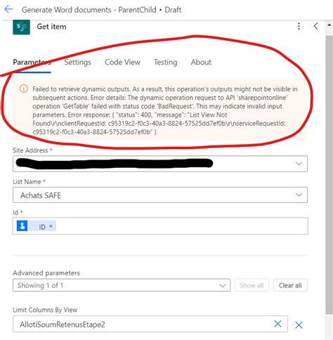 Solved Get Item 1024 Limit And Limit Columns By View Para Power