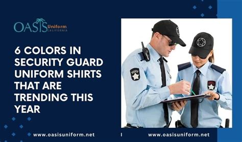 Security Guard Uniform Colours