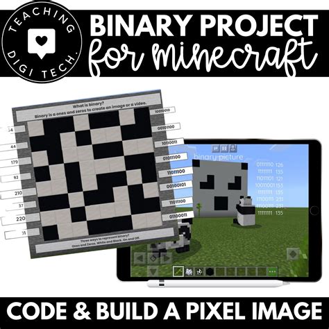 Binary Coding Project On Minecraft Binary Assessment Binary Code
