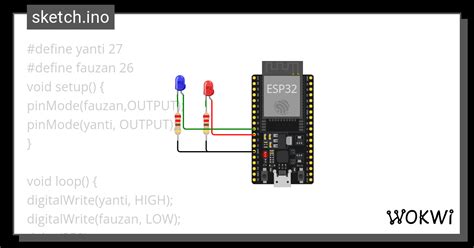 Zidan 1 Wokwi Esp32 Stm32 Arduino Simulator