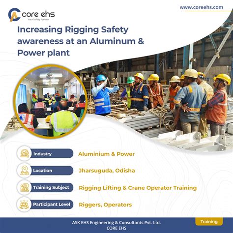 Core Ehs On Linkedin Safetyfirst Riggingsafety Craneoperation Aluminumindustry…