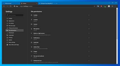 Microsoft Edge App Permissions Nibhtitalian