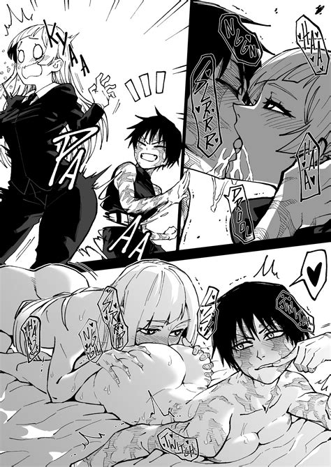 Rule 34 2girls Ambiguous Oral Ass Ass Grab Ass Slap Black Hair Business Suit Comic Cunnilingus