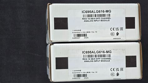 New Ge Emerson Plc A I Module Ic695alg616 Mg Ebay