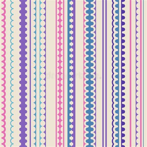 A Colorful Abstract Composition Color Seamless Pattern Parallel