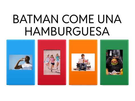 Oraciones Simples Para Niños De 4 Y 5 Años Quiz