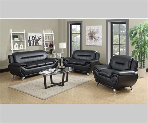 Leather 3pc Sofa Set Living Room Sale Furniture Sale