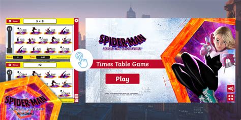 Spider Man™ Times Tables Game