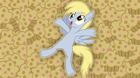 Derpy Hooves Muffin Wallpaper