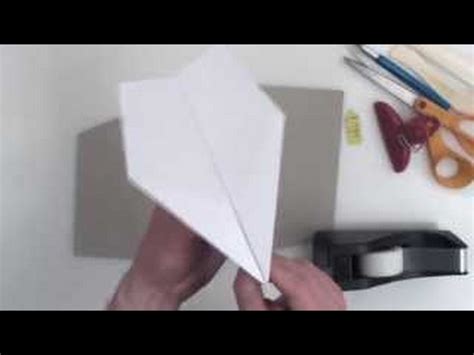 World Record Paper Airplane Suzanne Complete Instructions Youtube
