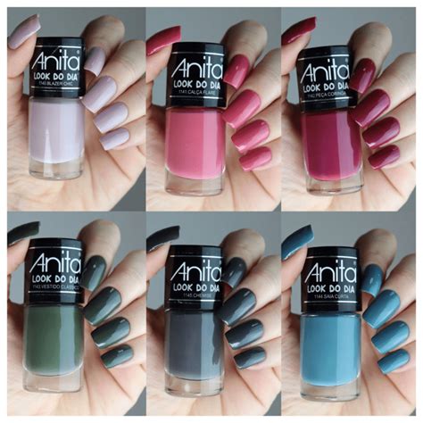 Esmalte Anita Coleção Look Do Dia Kit Com 6