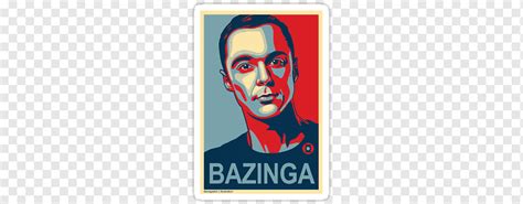 Sheldon Cooper Bazinga Poster