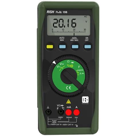 Digital Multimeter 15s At ₹ 6990 Piece Rishabh Instruments Testing And Measuring Instrument In