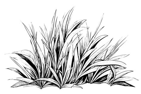 Grass Sketch Vector Art Icons And Graphics For Free Download