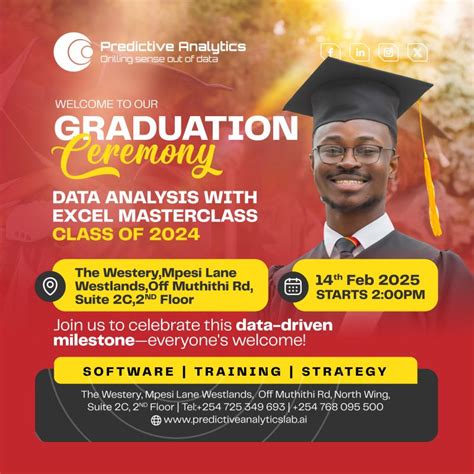 Excel Graduation Datadrivensuccess Celebratingexcellence