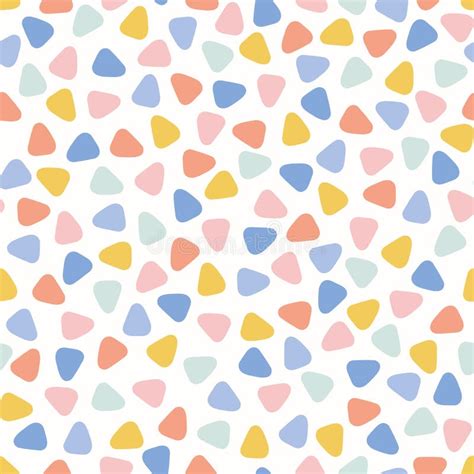 Cute Triangle Shape Pattern Background Design Stock Vector Illustration Of Abstract Stylish