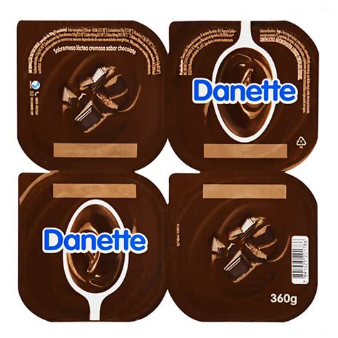 Sobremesa Sabor Chocolate Danette 360g Natural Da Terra