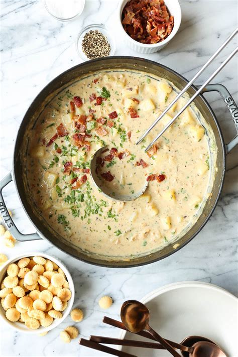 Easy Clam Chowder Mama Woons Kitchen
