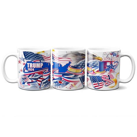 Trump 2024 Coffee Mug Make America Great Again Etsy