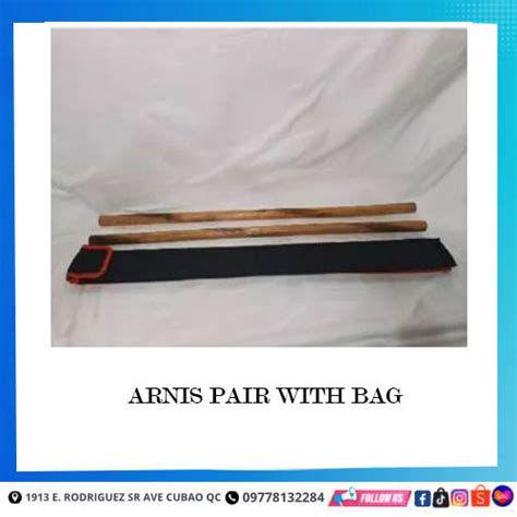 Arnis Stick Pair Escrima With Bag Lazada Ph