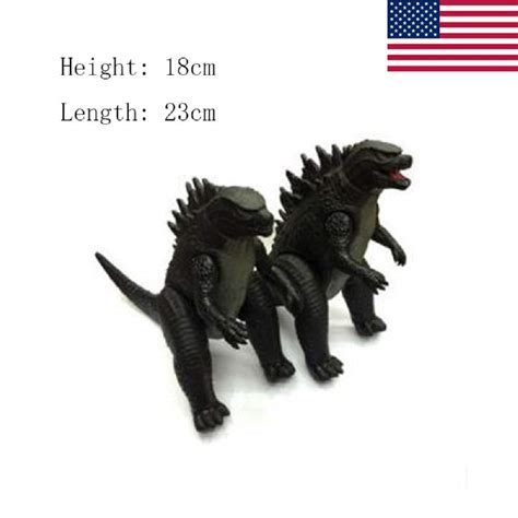Buy Evelynsemple 2 Pieces Lot Godzilla Action Figure Moving Doll