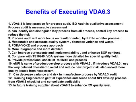 Process Audit Vda Ppt