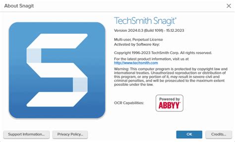 Techsmith Snagit 2024 0 3 Build 1091 Графика скриншоты графические редакторы Techsmith Snagit