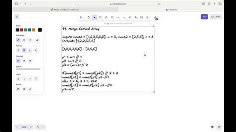 88 merge sorted array leetcode solution in kotlin youtube