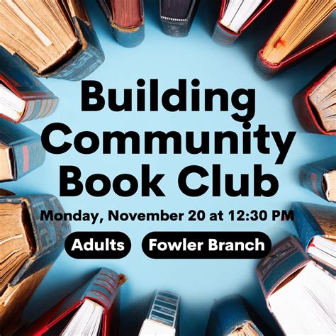 Building Community Book Club Visit Concord