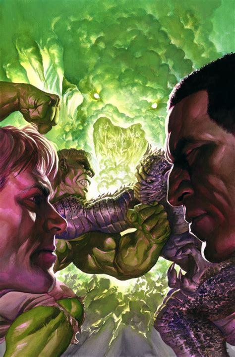 Alex Ross Immortal Hulk 23 Cover Original Comic Art Wb Immortal