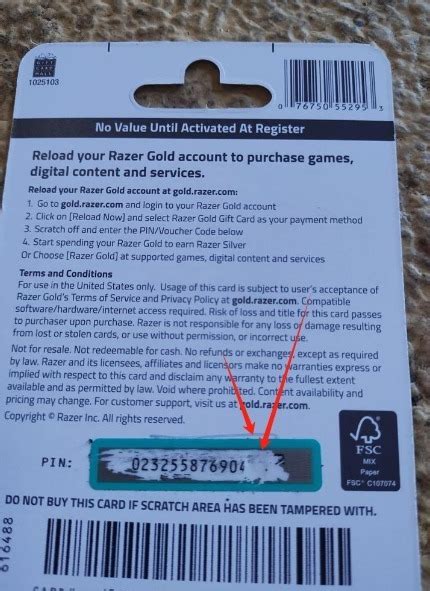 I Mistakenly Scratch Off My Razer Gold Last 5 Digits From My Razer T Card So Fot That I Cant
