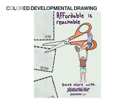 Colored Developmental Drawing On Behance