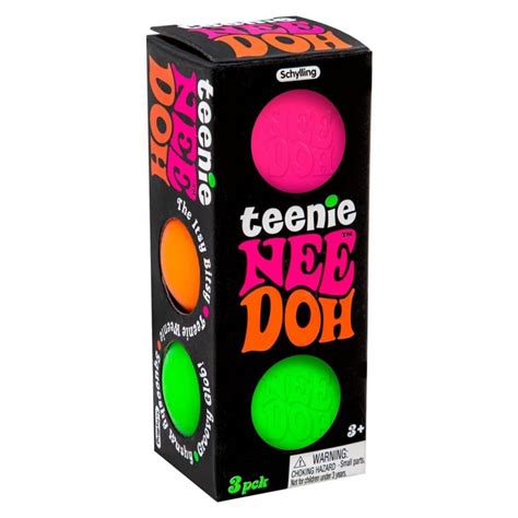 Slime B Toys Nee Doh Minis Pack De 3 Plazavea Plazavea