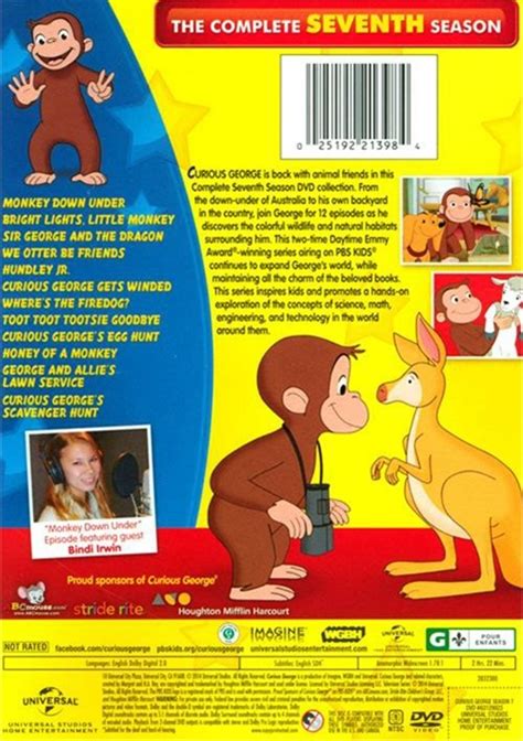Curious George The Complete Seventh Season Dvd 2013 Dvd Empire