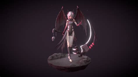 Dragon Girl Anime 3d Model 3d Model Cgtrader
