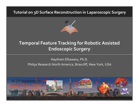 Ppt Temporal Feature Tracking For Robotic Assisted Endoscopic Surgery Powerpoint