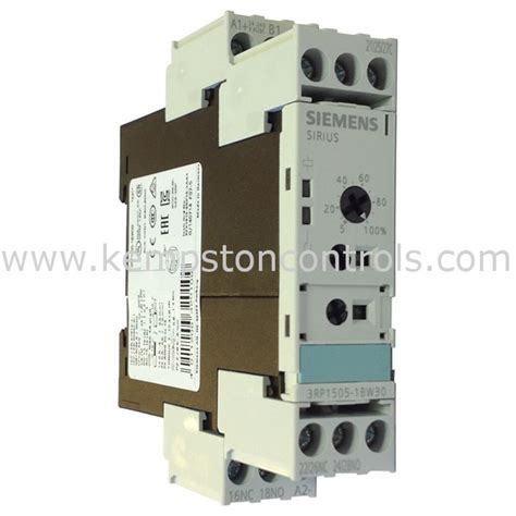 Siemens 3rp1505 1bw30 Siemens Timing Relay Multifunction 2co 16