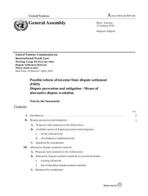 Fillable Online Parsing And Managing Inconsistency In Investor State