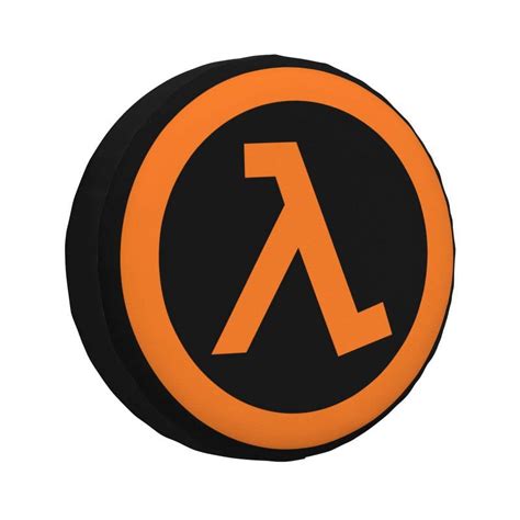 Hot Game Half Life Lambda Logo Spare Tire Cover For Grand Cherokee Rv