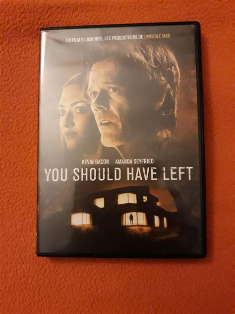 Amazon You Should Have Left Blu Ray Dvd Et Blu Ray Blu Ray