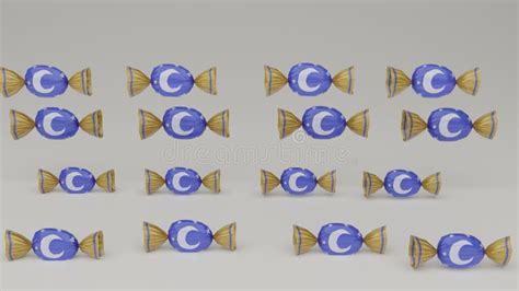 Sweet Candy With Moon Star Wrapper Stock Illustration Illustration Of Purple Candy 332698210