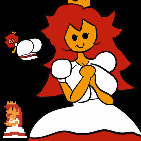 Nes Peach Princess Toadstool By Curvydoodles On Deviantart