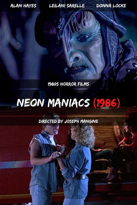 Neon Maniacs 1986 In 2025 Horror Films Cinema Movies Horror Movies