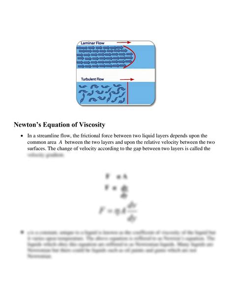 Solution Viscosity Introduction Advanced Level Physics Studypool