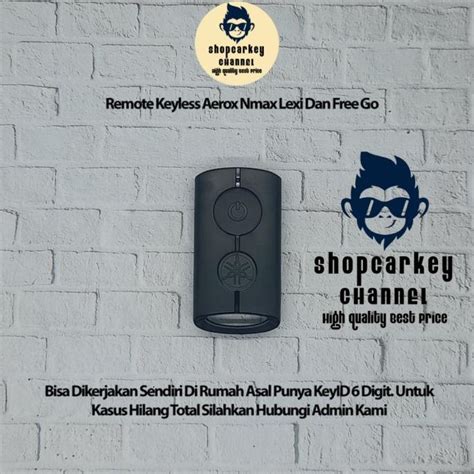 Jual Kunci Remote Keyless Motor Yamaha Nmax Aerox Lexi Freego Original