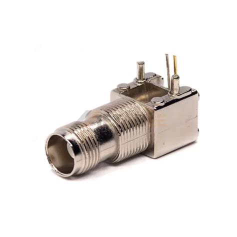 90 Degree Tnc Female Bulkhead Connector For Pcb Metabeeai