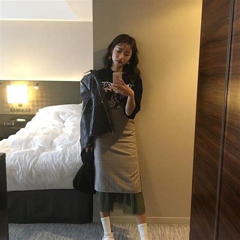 Park Sora Stylenanda 3ce Ulzzang Model Korea Fashion Fashion Korean