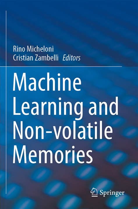 Machine Learning And Non Volatile Memories 9783031038433 Boeken