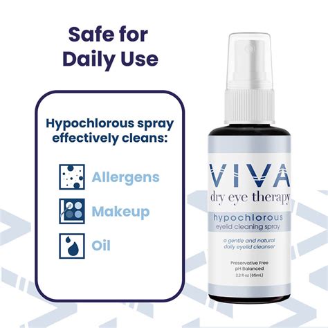 Viva Hypochlorous Eyelid Cleansing Spray 3
