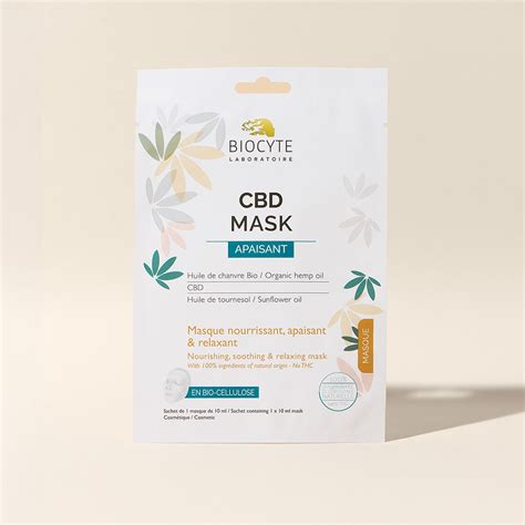 Biocyte Cbd Mask Biocyte Peau Sachet Monodose De 10 Ml